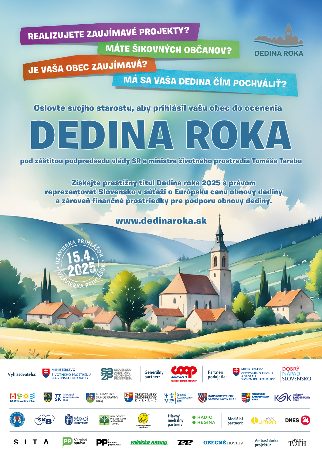 Verejná správa SR - Dedina roka 2025